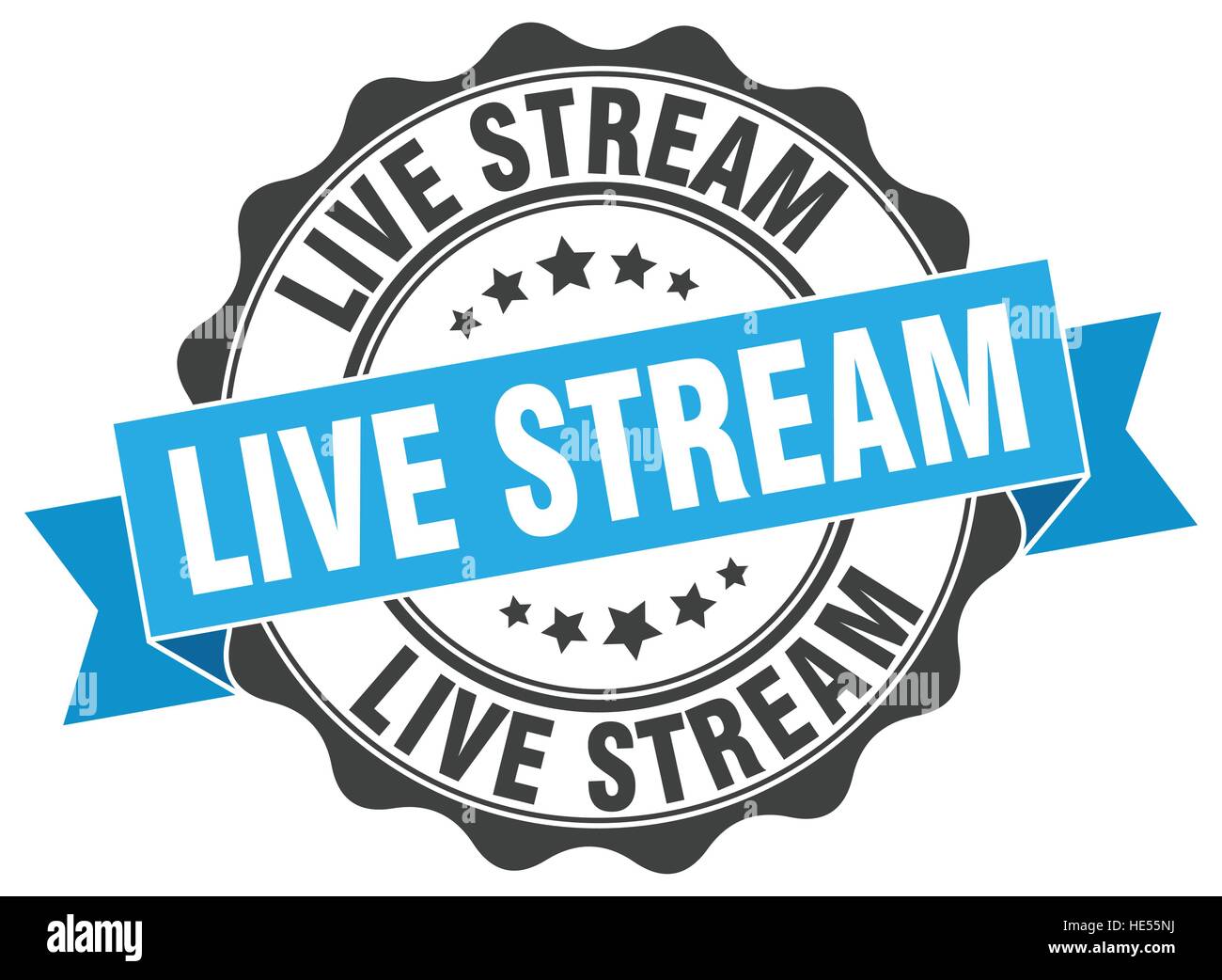 live stream stamp. sign. seal Stock Vector Image & Art - Alamy