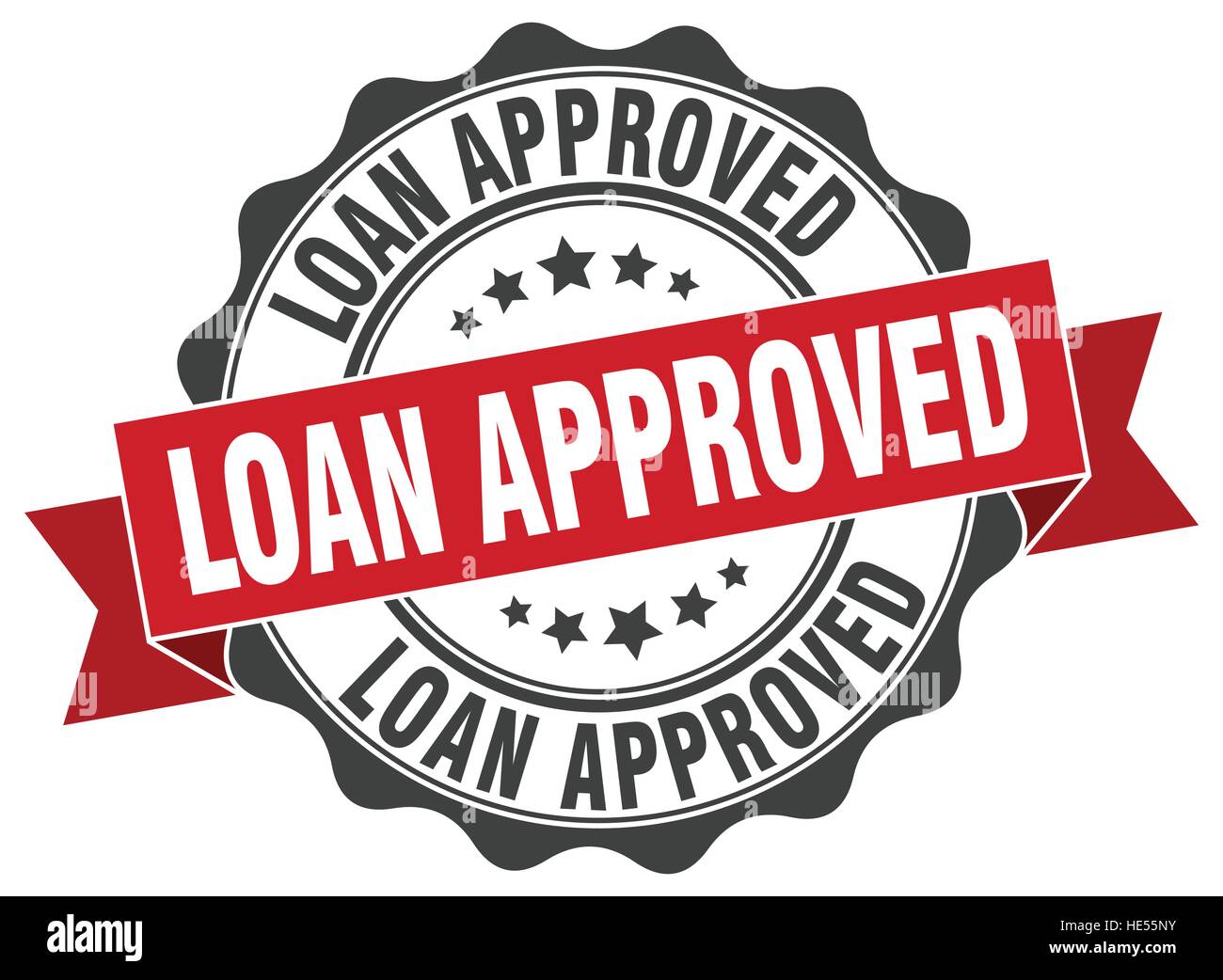 loan approved stamp. sign. seal Stock Vector Image & Art - Alamy