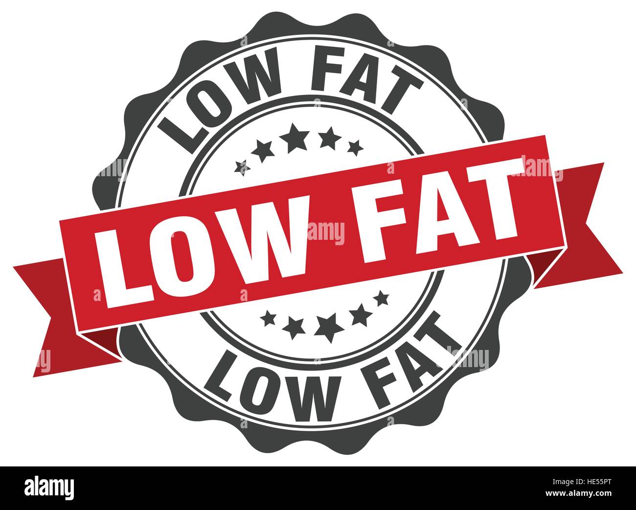 Low fat sign round hi-res stock photography and images - Alamy