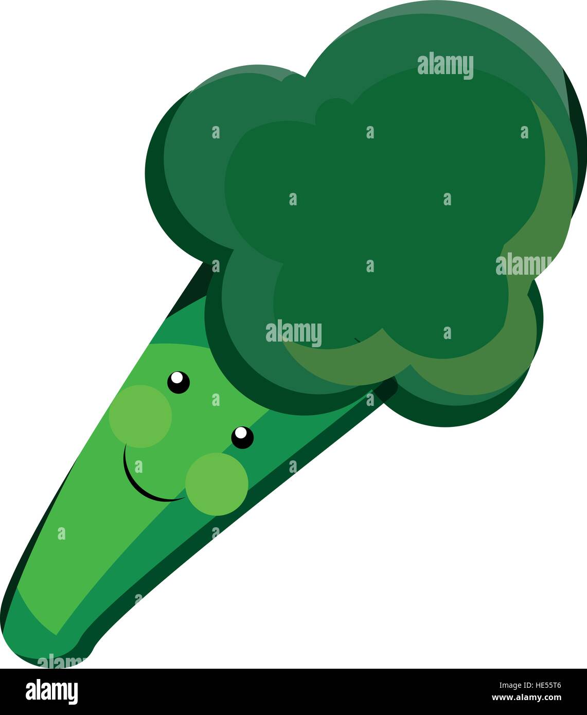 Broccoli cauliflower carrot salad Stock Vector Images - Alamy