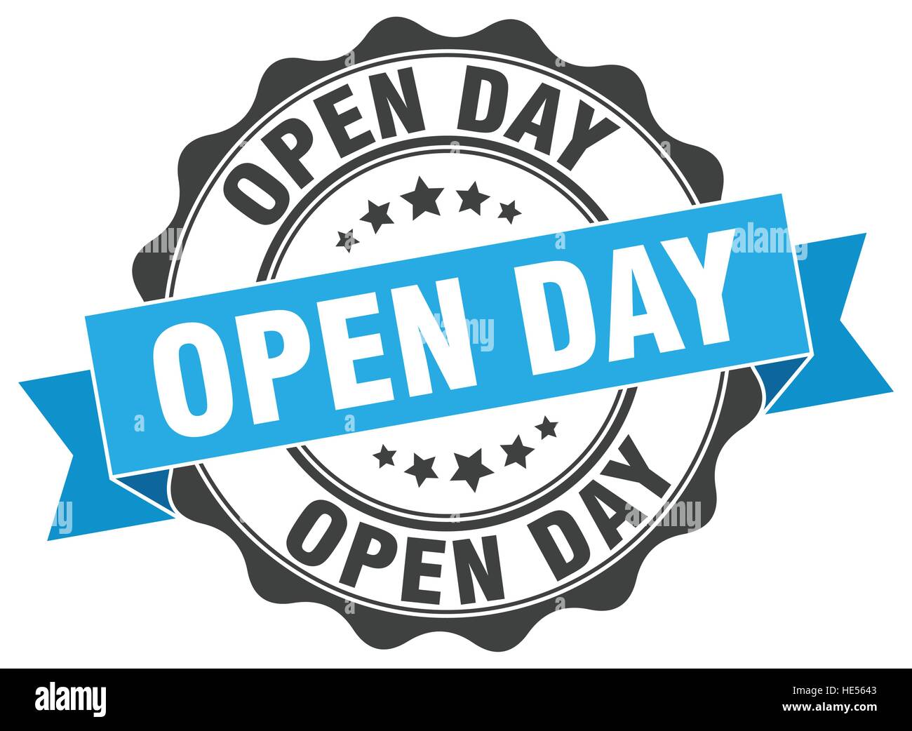 open day stamp. sign. seal Stock Vector Image & Art - Alamy