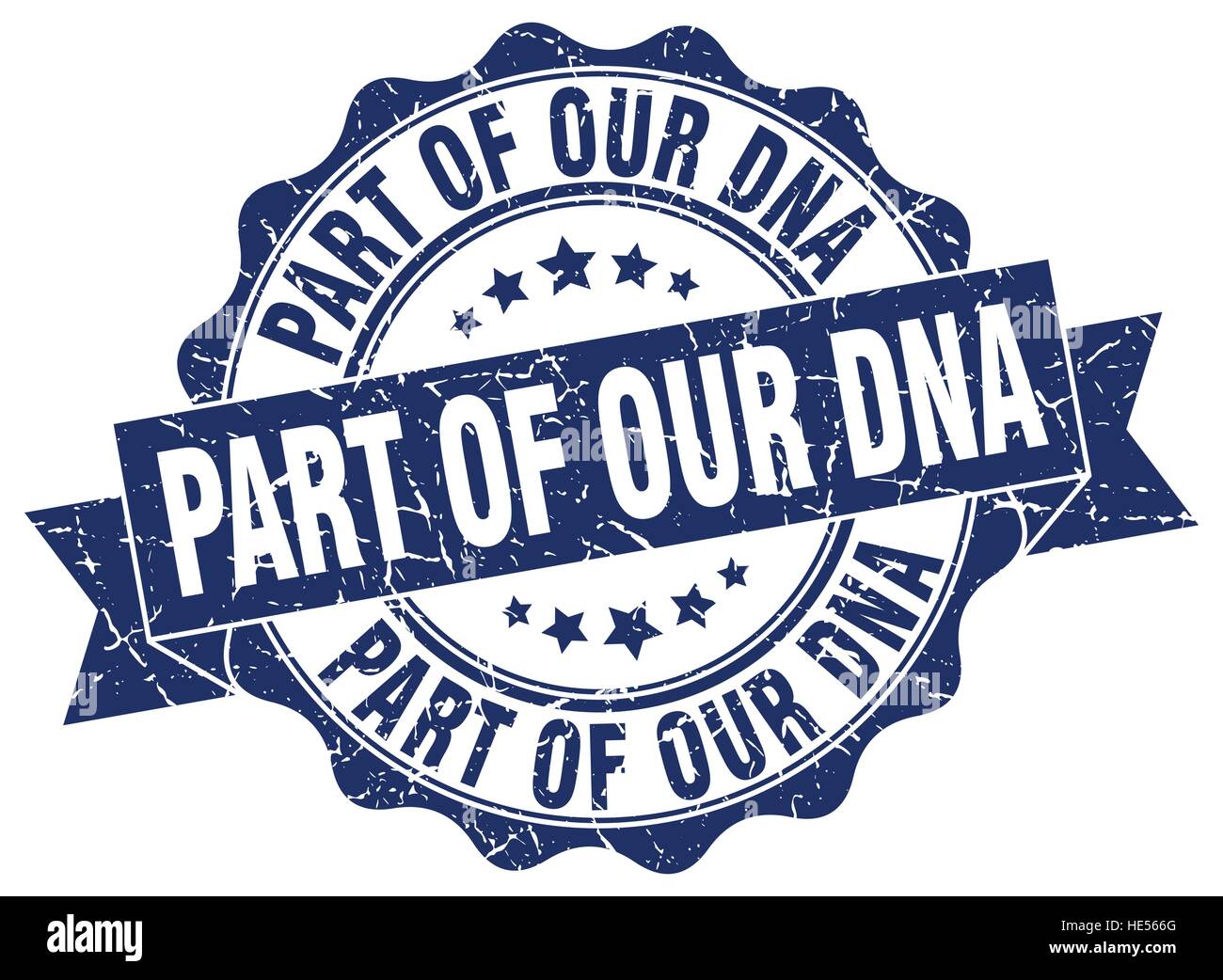 part of our dna stamp. sign. seal Stock Vector Image & Art - Alamy