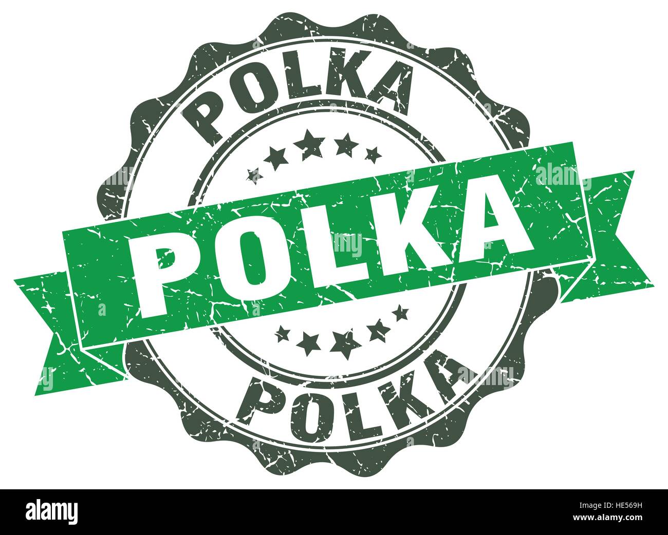 polka stamp. sign. seal Stock Vector Image & Art - Alamy