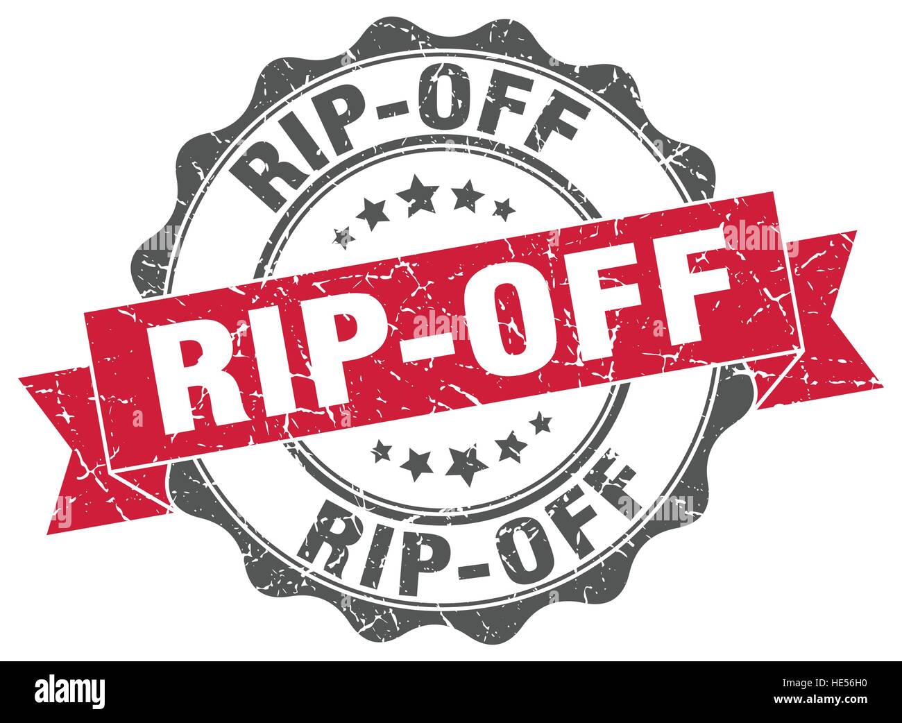 rip-off stamp. sign. seal Stock Vector Image & Art - Alamy
