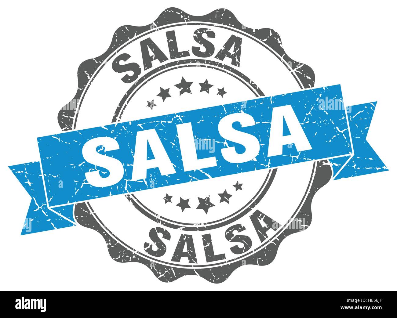 Salsa stamp hi-res stock photography and images - Alamy