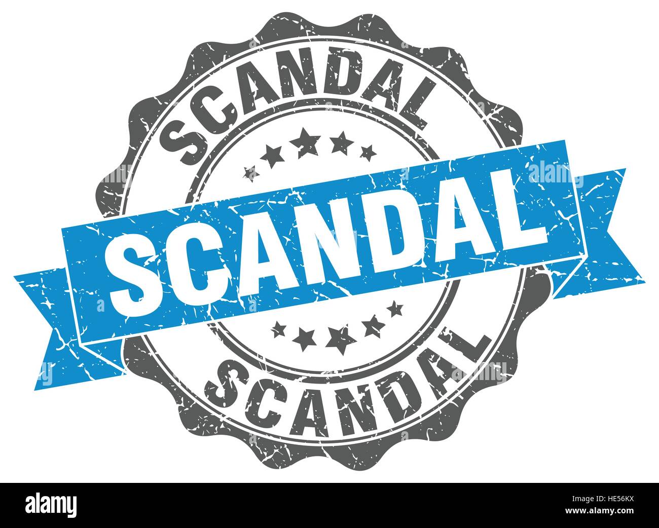 scandal stamp. sign. seal Stock Vector Image & Art - Alamy