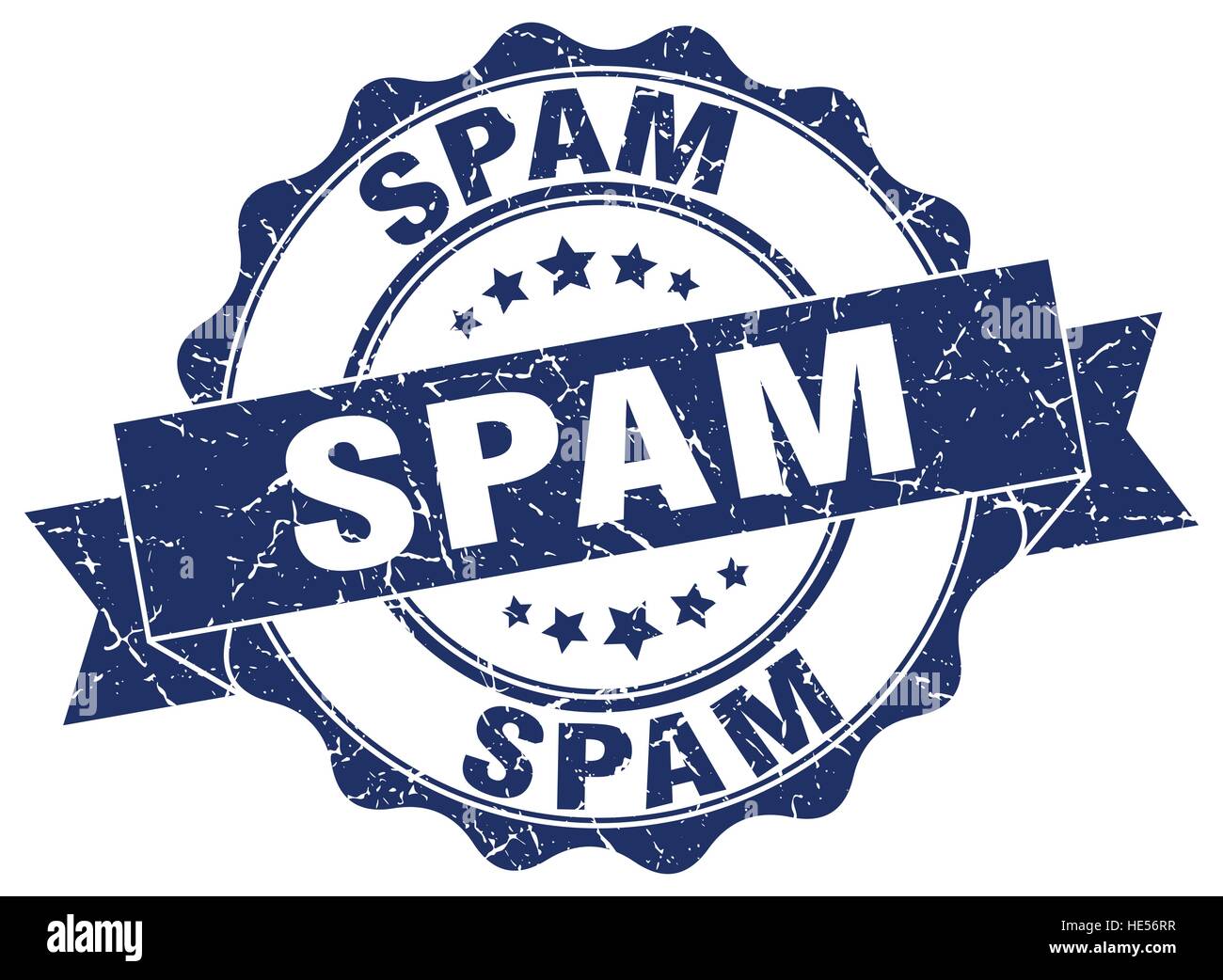 spam stamp. sign. seal Stock Vector Image & Art - Alamy