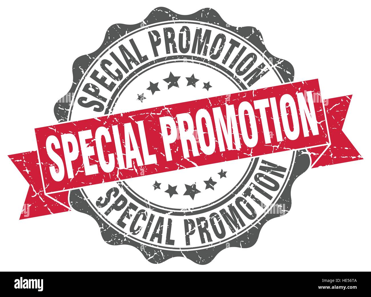 special promotion stamp. sign. seal Stock Vector Image & Art - Alamy