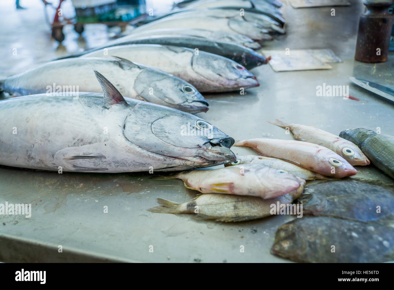 Old fish market close hi-res stock photography and images - Alamy