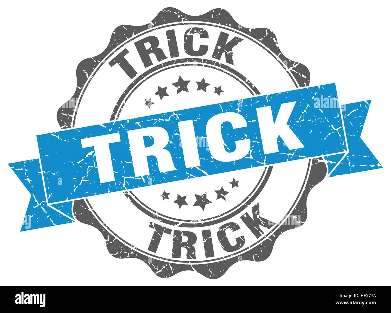 trick stamp. sign. seal Stock Vector Image & Art - Alamy