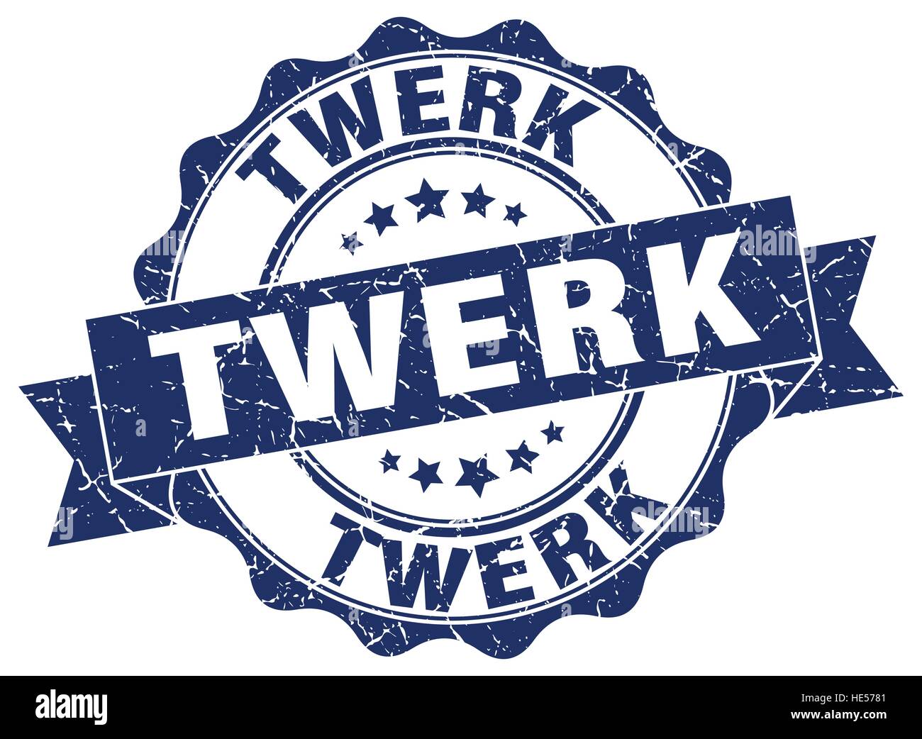 twerk stamp. sign. seal Stock Vector Image & Art - Alamy