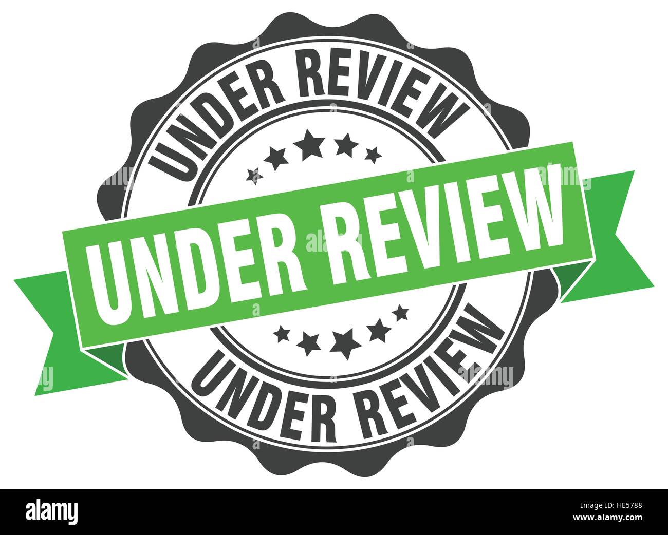 under review stamp. sign. seal Stock Vector Image & Art - Alamy