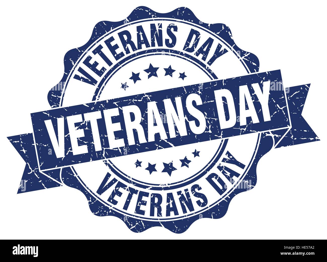 veterans day stamp. sign. seal Stock Vector Image & Art - Alamy