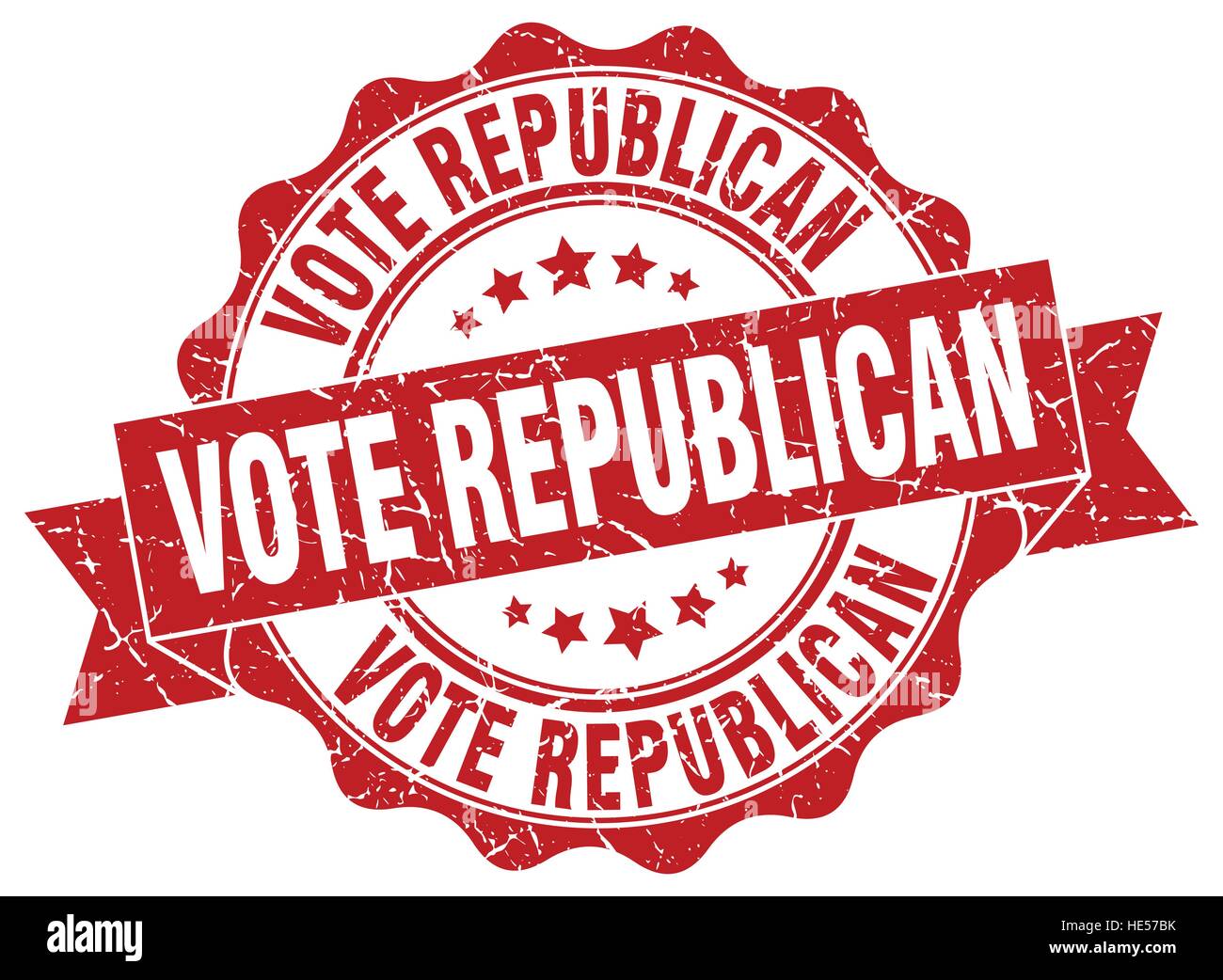 vote republican stamp. sign. seal Stock Vector Image & Art - Alamy