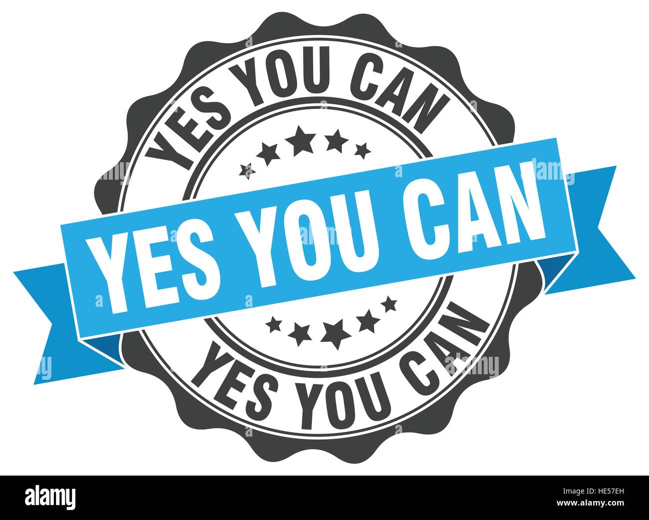 yes you can stamp. sign. seal Stock Vector Image & Art - Alamy