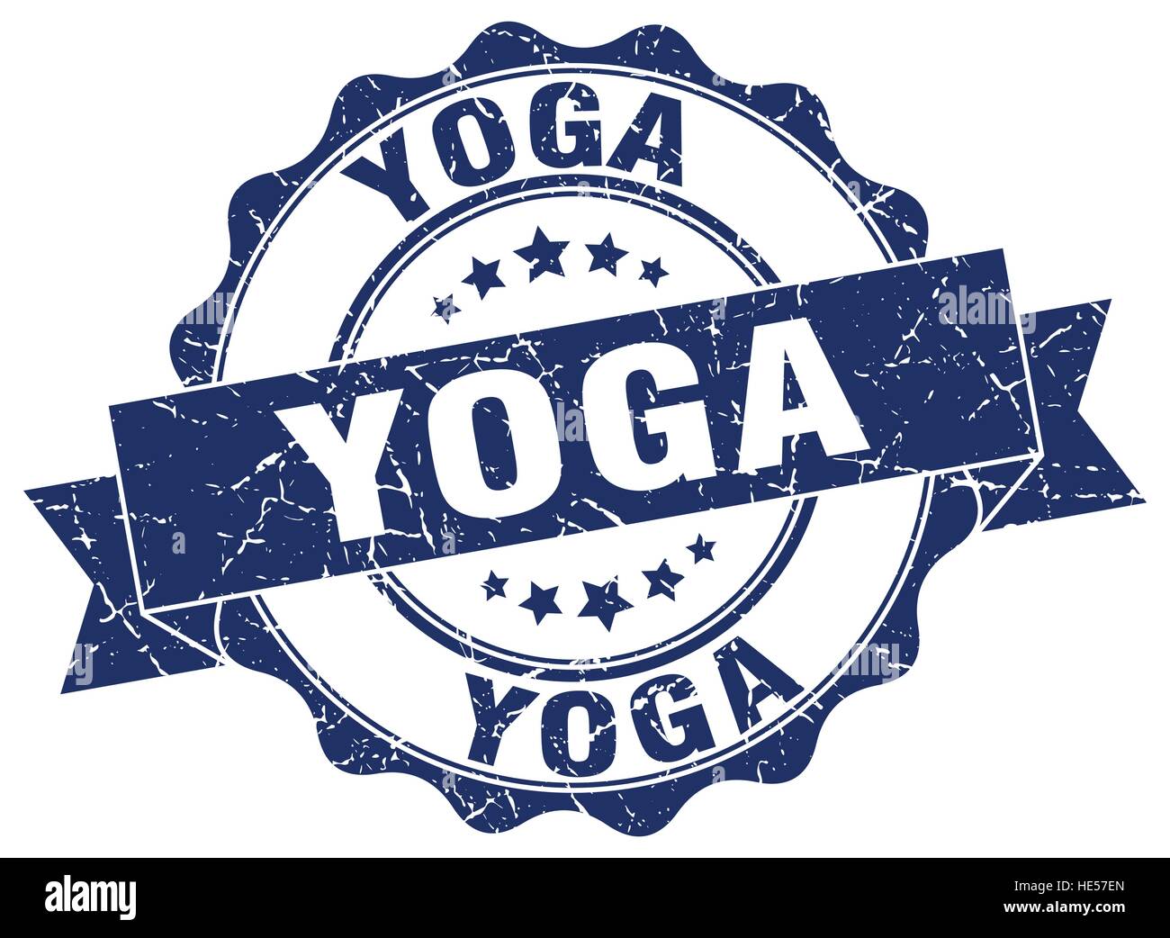 yoga stamp. sign. seal Stock Vector Image & Art - Alamy