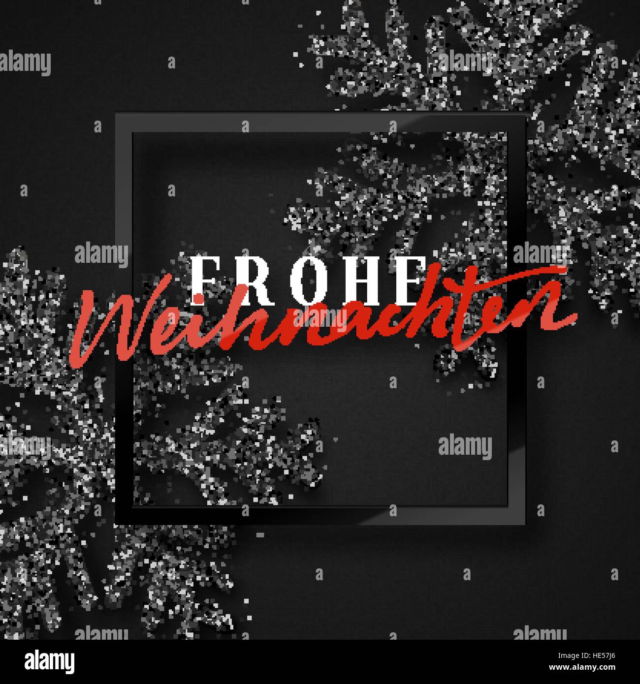 Weihnachten christmas magic Stock Vector Images - Alamy