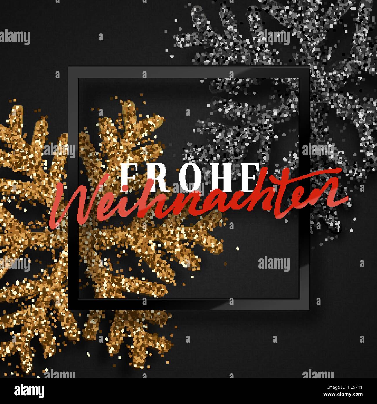 German vintage christmas Stock Vector Images - Alamy