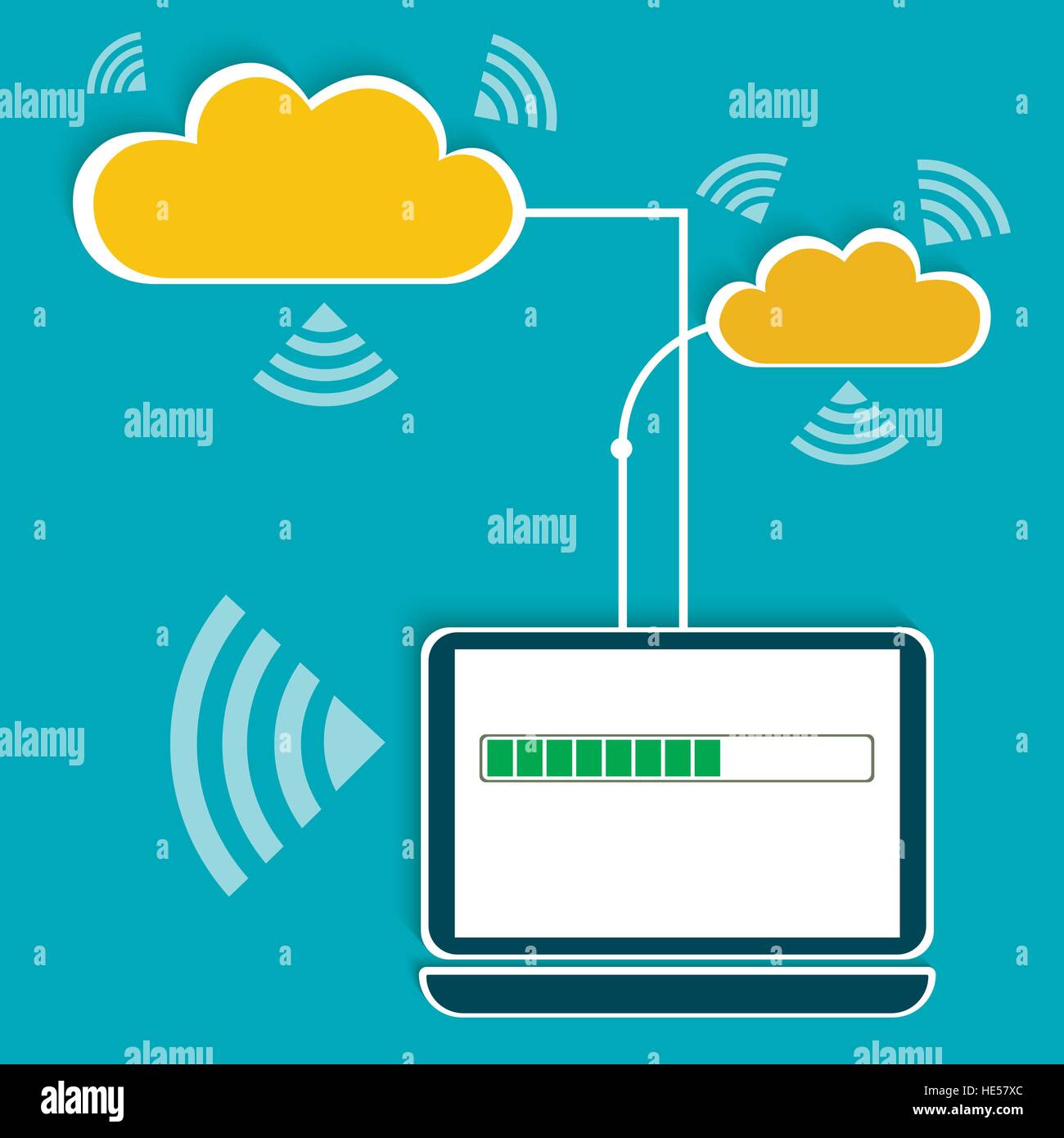Smartcloud Stock Vector Images - Alamy