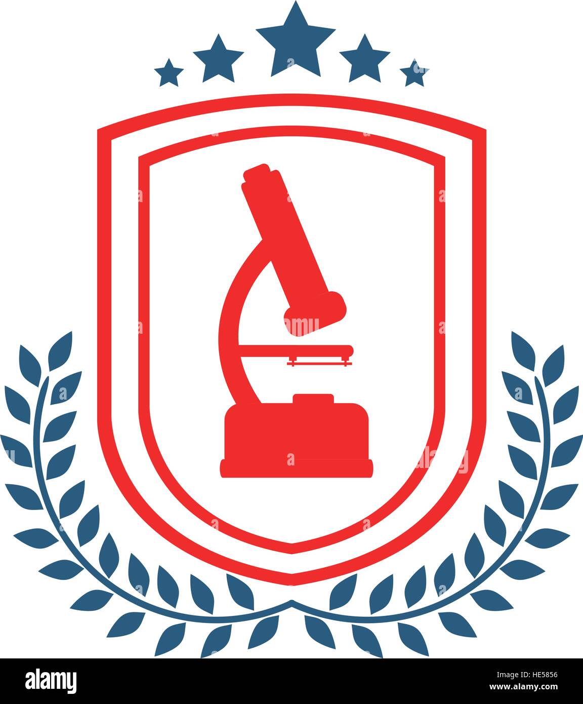 Isolated microscope design Stock Vector Image & Art - Alamy