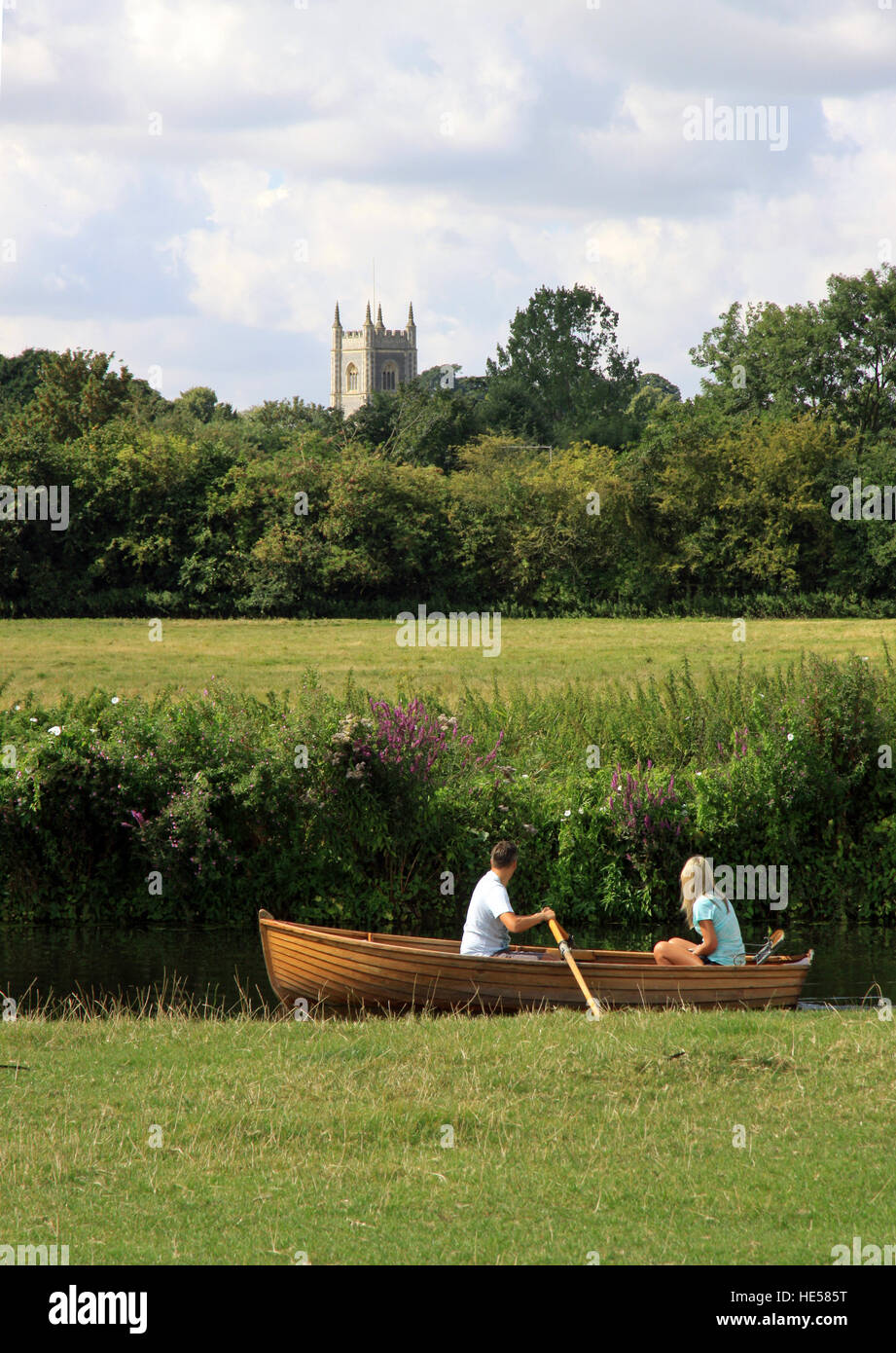 Dedham church river hi-res stock photography and images - Alamy