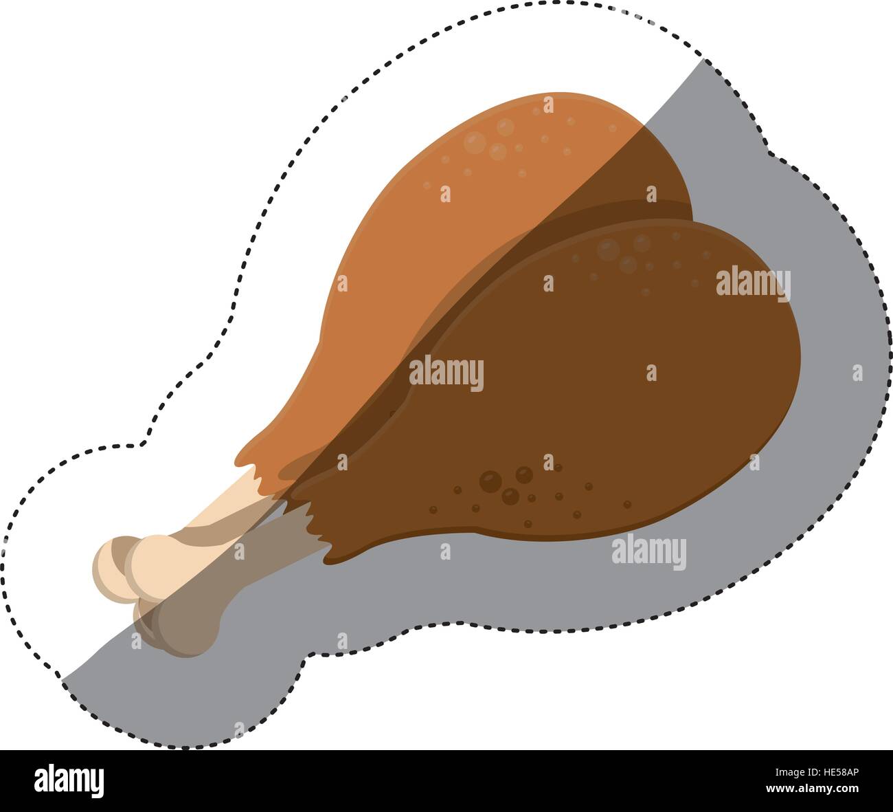 Isolated chicken design Stock Vector Image & Art - Alamy