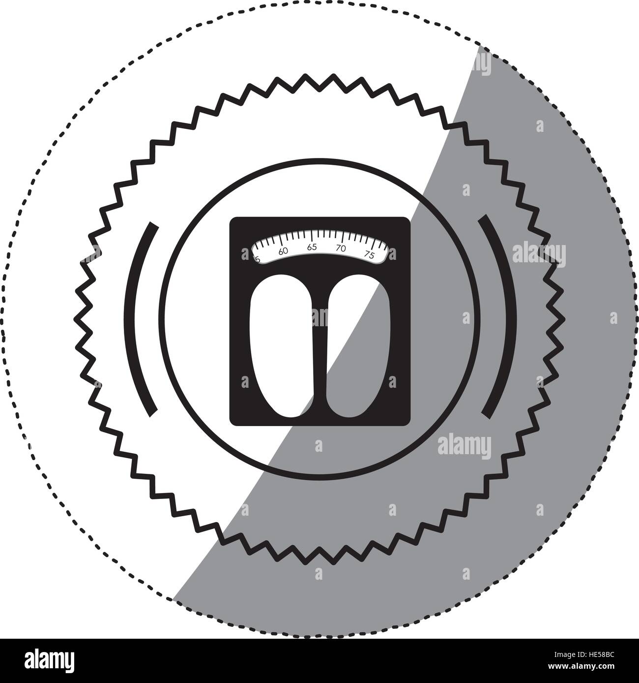 Isolated scale design Stock Vector Image & Art - Alamy
