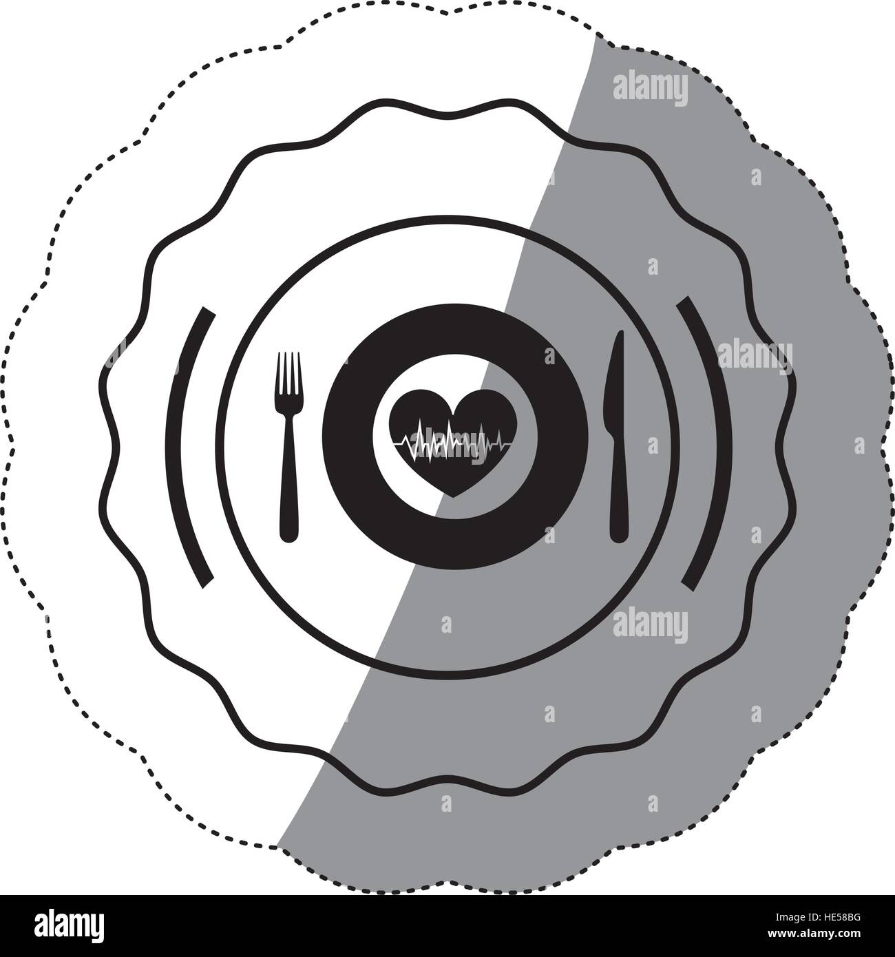 Cutlery product Stock Vector Images - Alamy
