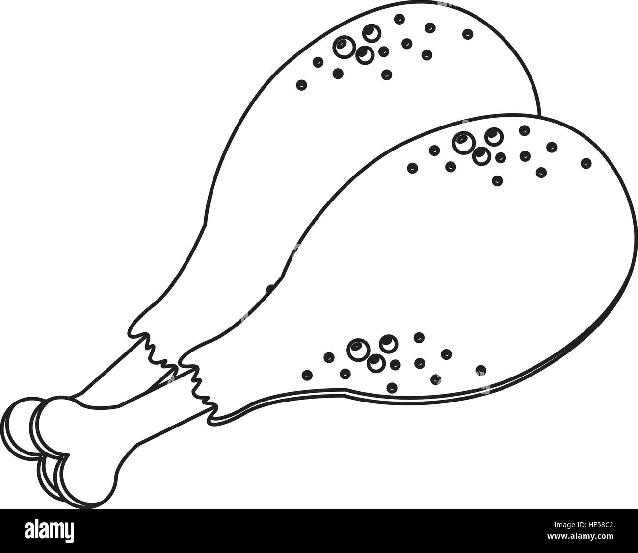 Isolated chicken design Stock Vector Image & Art - Alamy