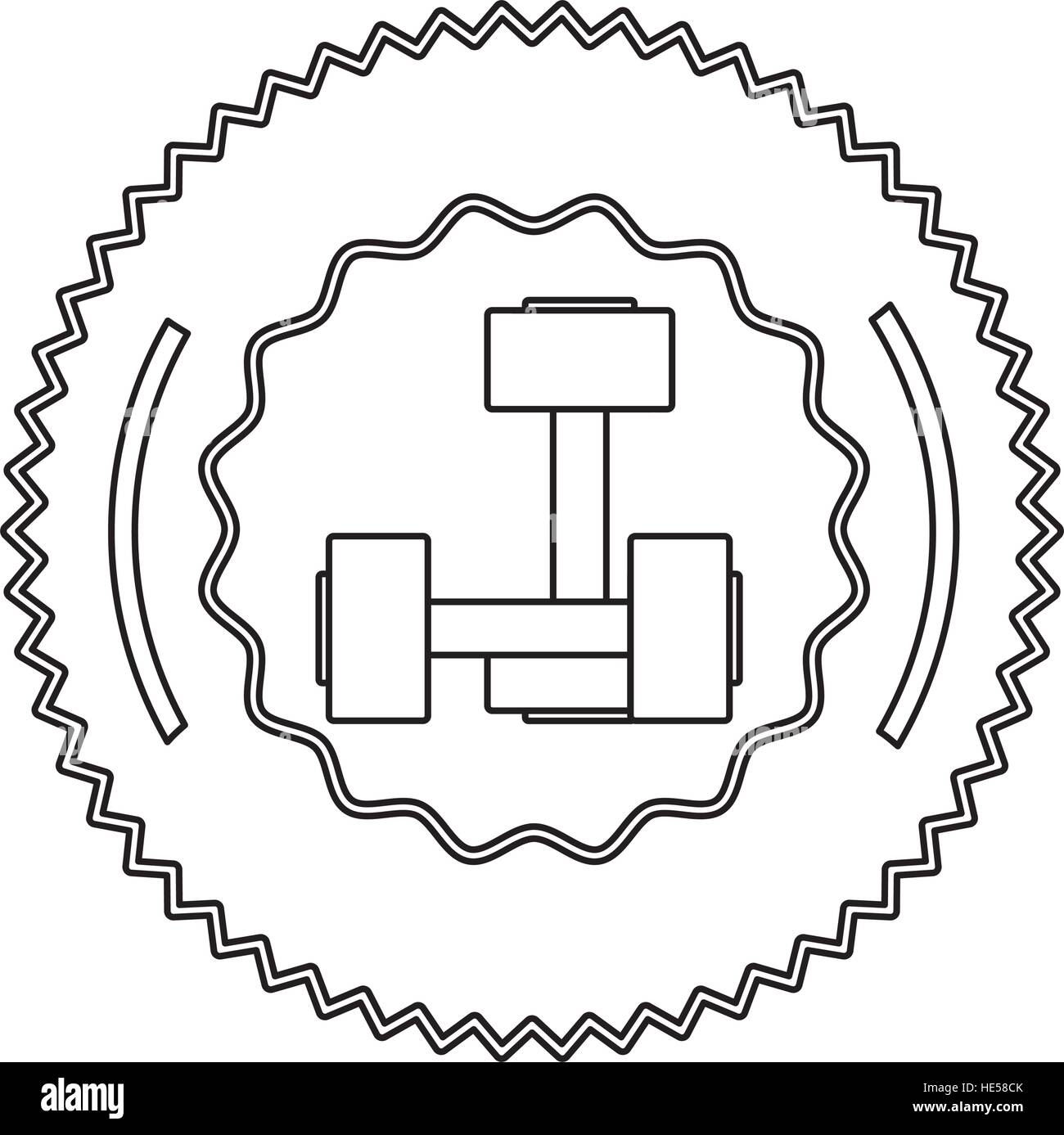 Isolated weights design Stock Vector Image & Art - Alamy