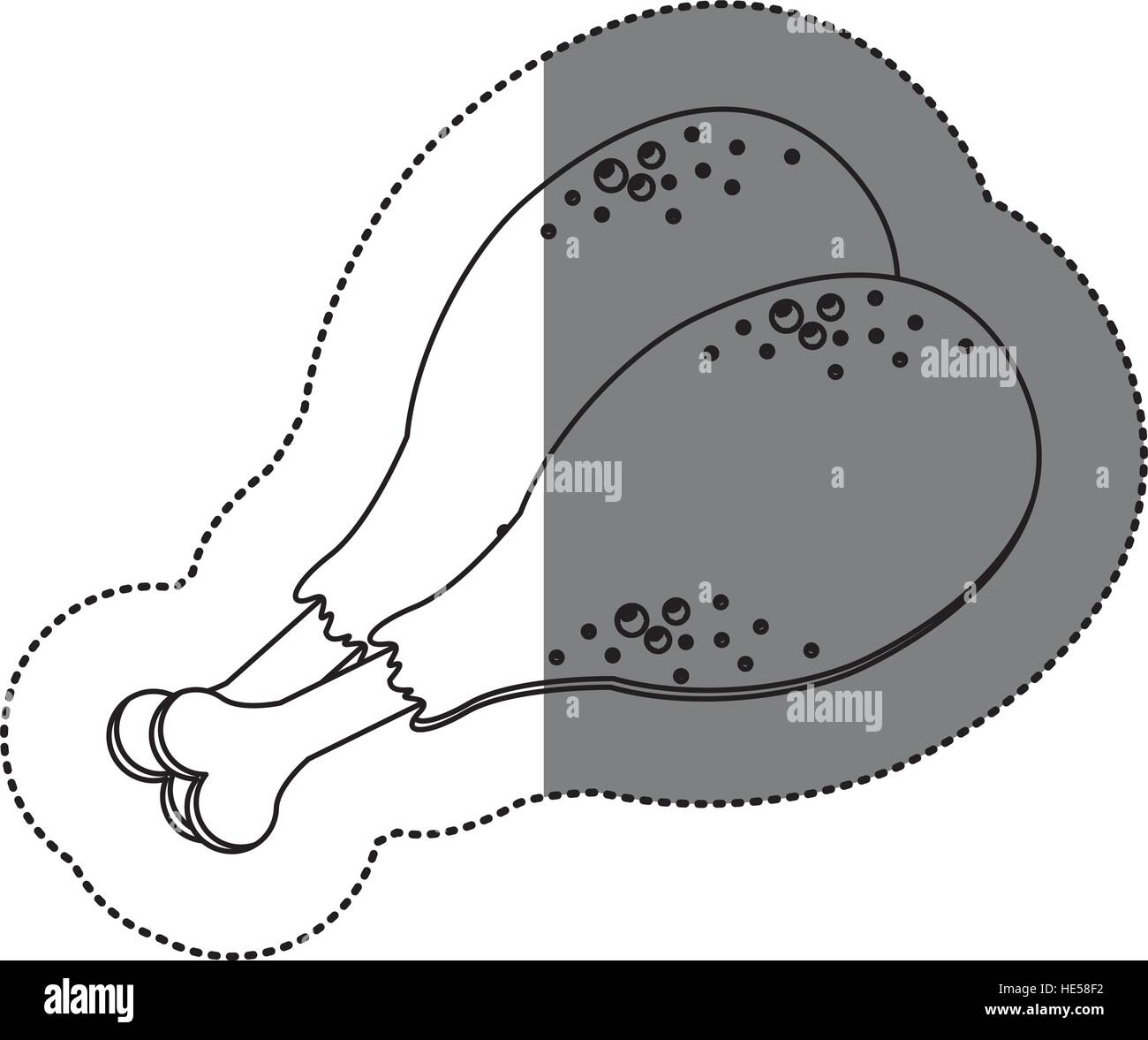 Isolated chicken design Stock Vector Image & Art - Alamy