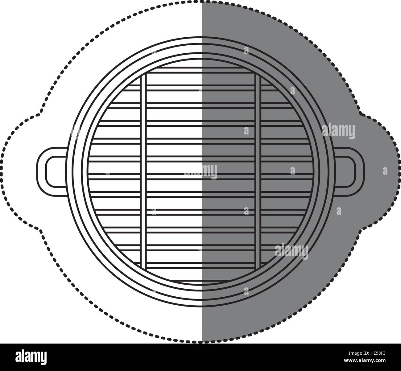 Isolated grill design Stock Vector Image & Art - Alamy