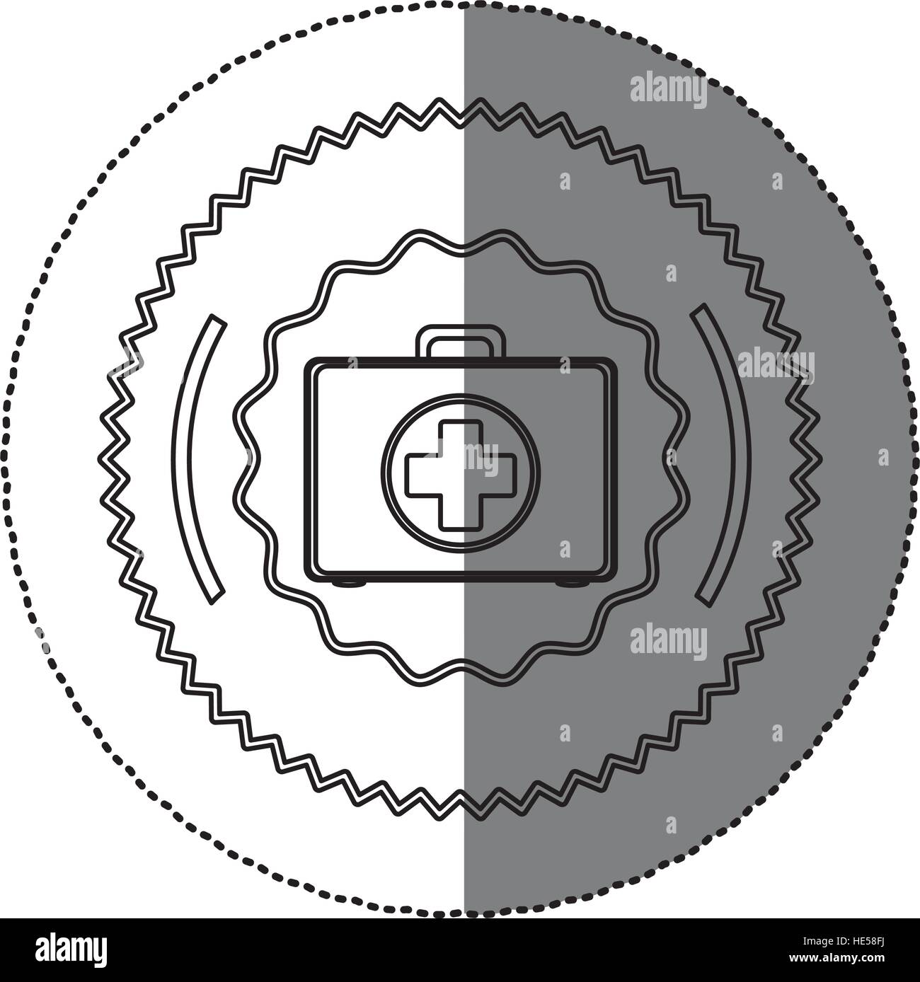 Isolated medical kit design Stock Vector Image & Art - Alamy