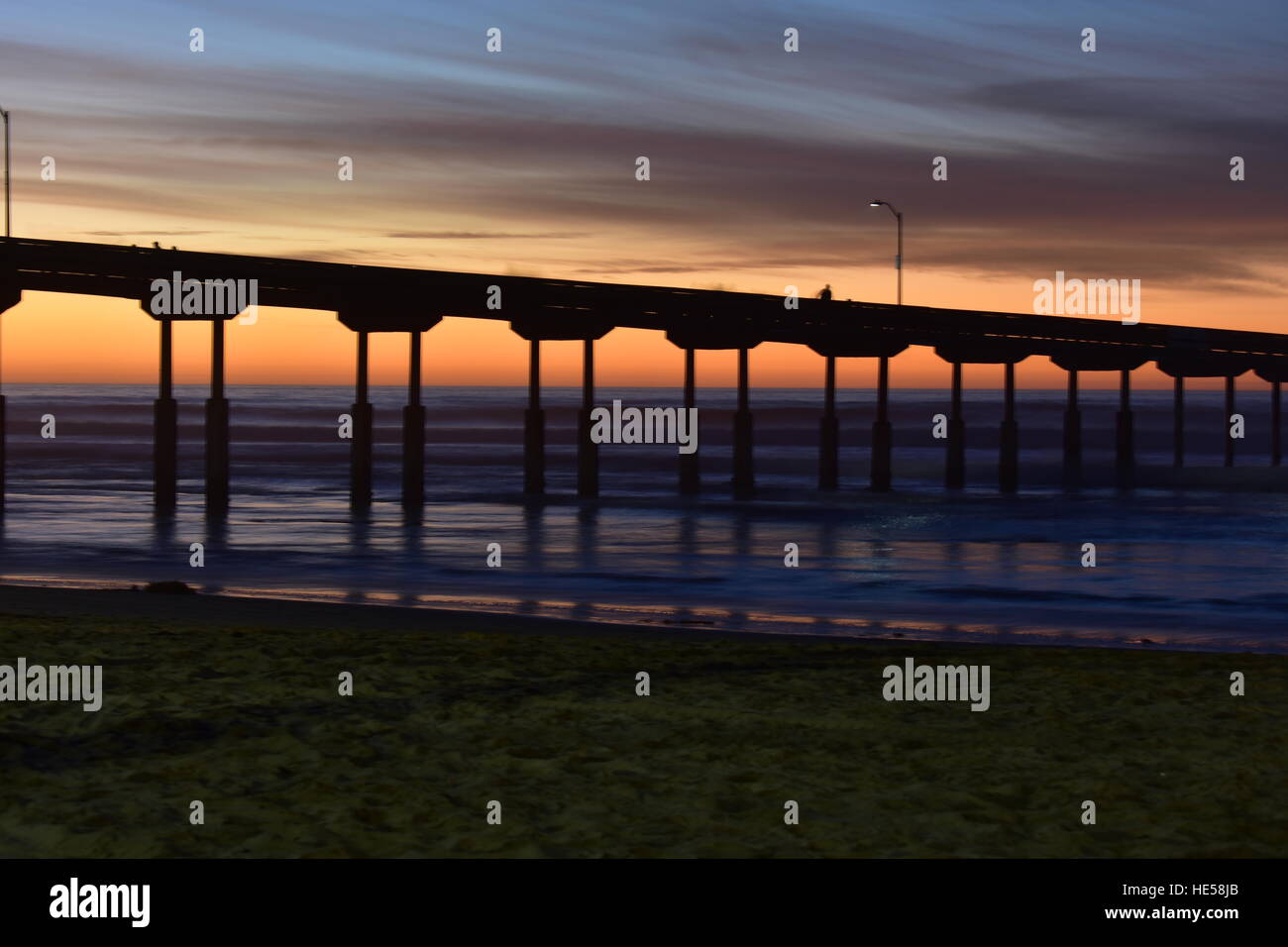 Ocean Beach Pier Walk Stock Photo - Alamy