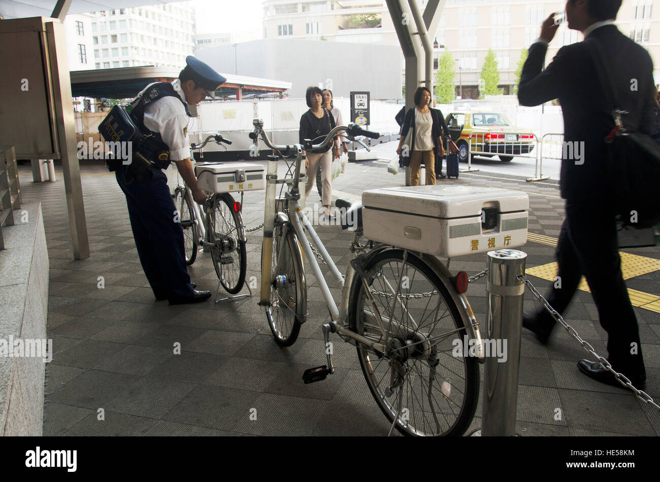 Japan military police bicycle hi-res stock photography and images - Alamy