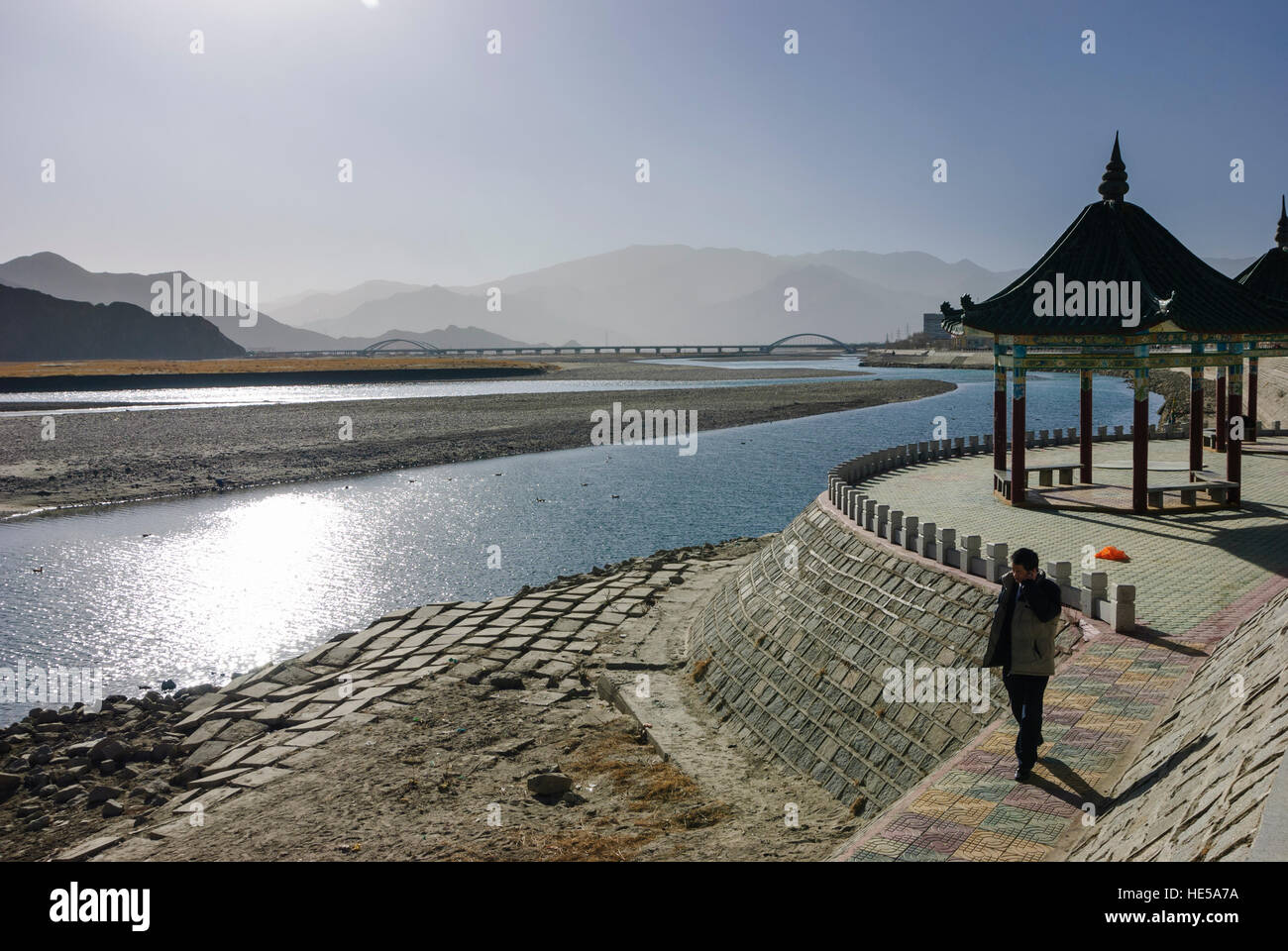 Lhasa river hi-res stock photography and images - Alamy
