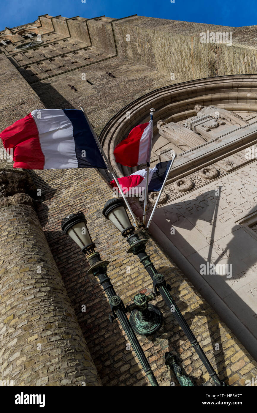 Medieval Belfry of Dunkirk, France Stock Photo - Alamy