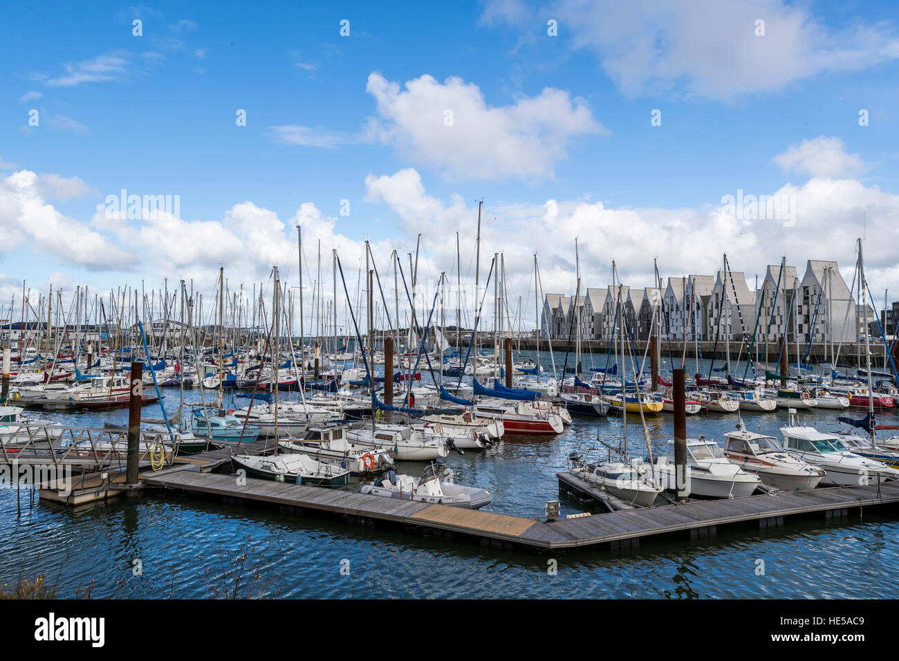 Dunkirk Sailing Club and Marina development, Dunkirk, France Stock ...