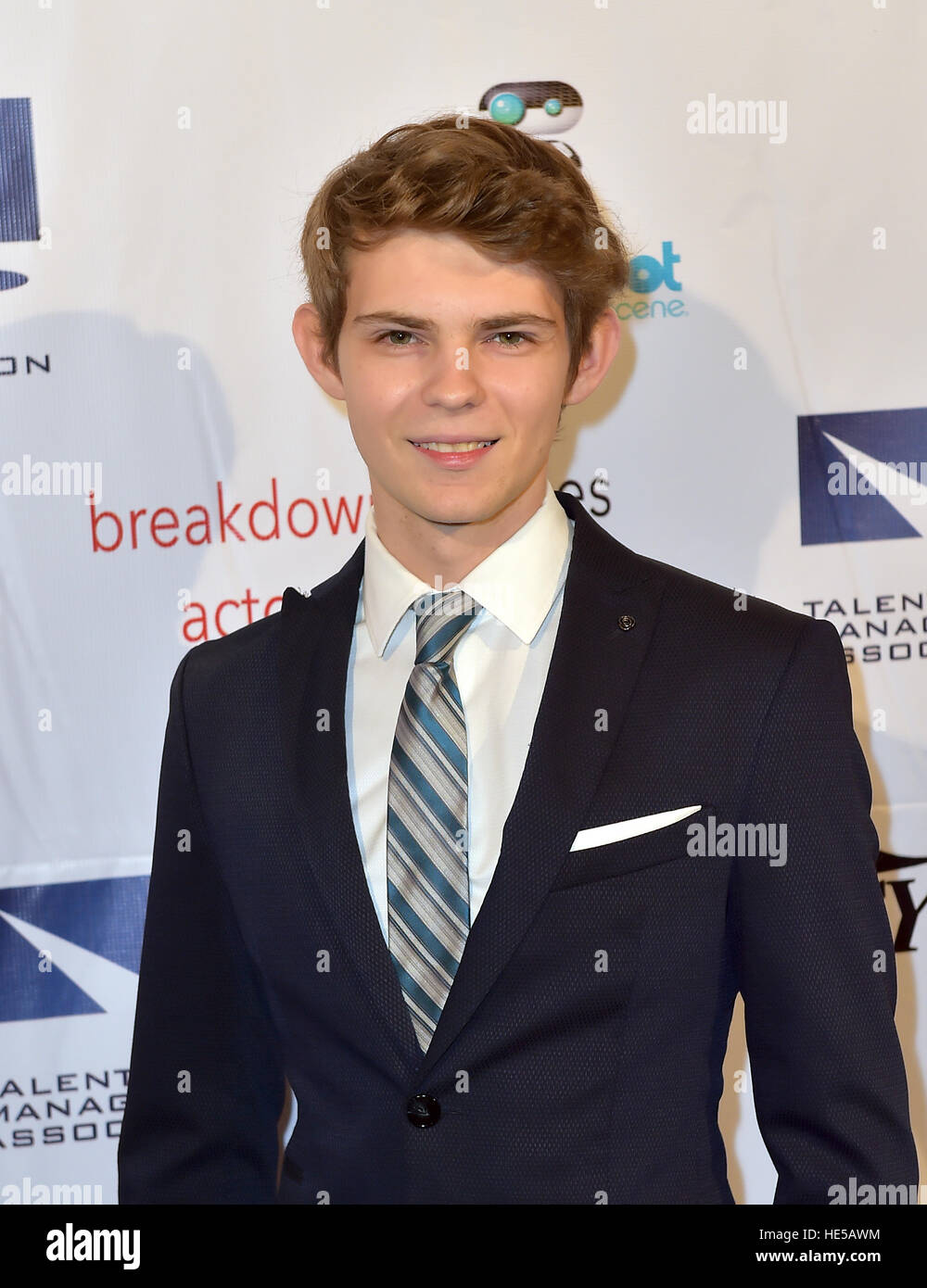 The TMA 2016 Heller Awards Featuring: Robbie Kay Where: Beverly Hills ...