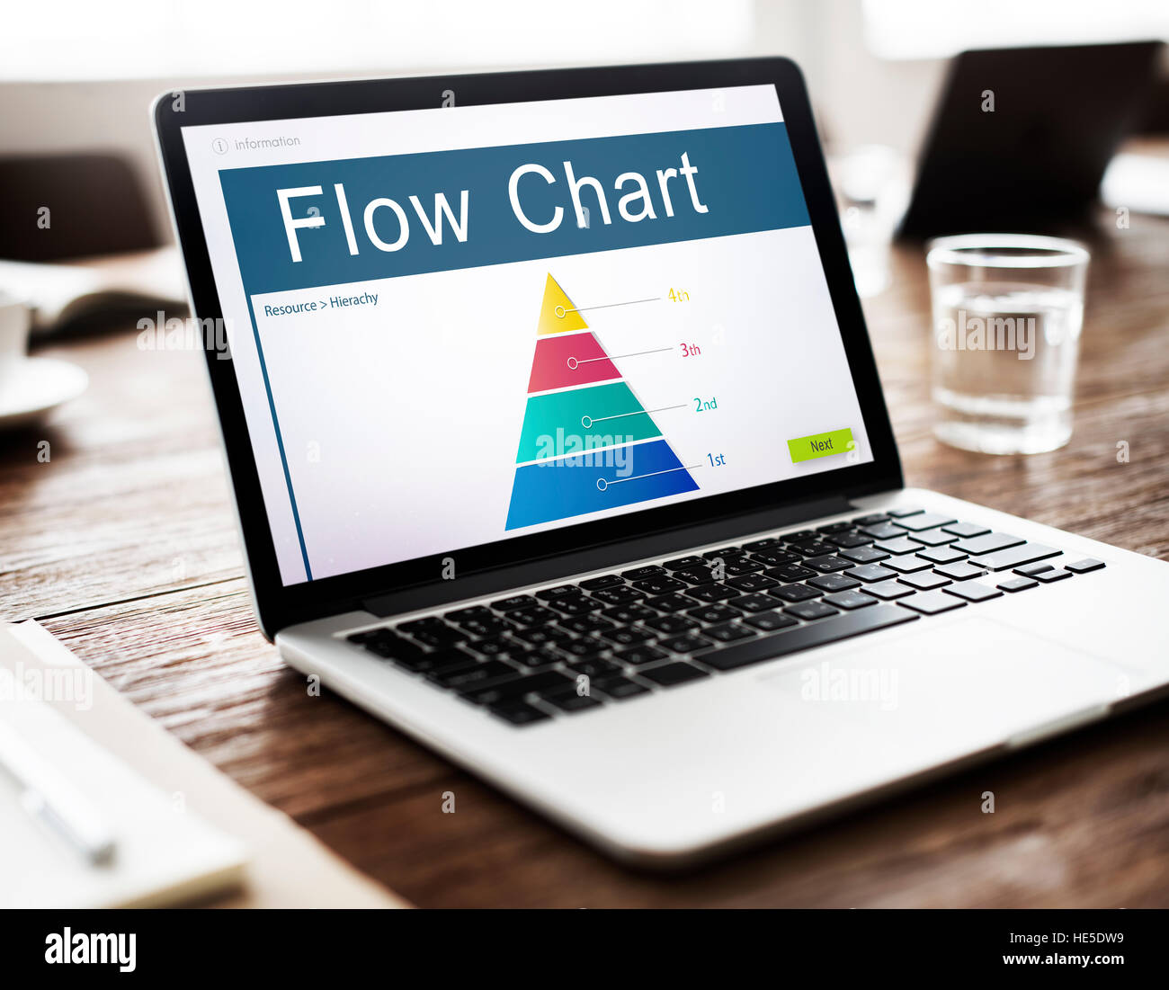 Hierarchy Organization Structure Position Chart Concept Stock Photo - Alamy