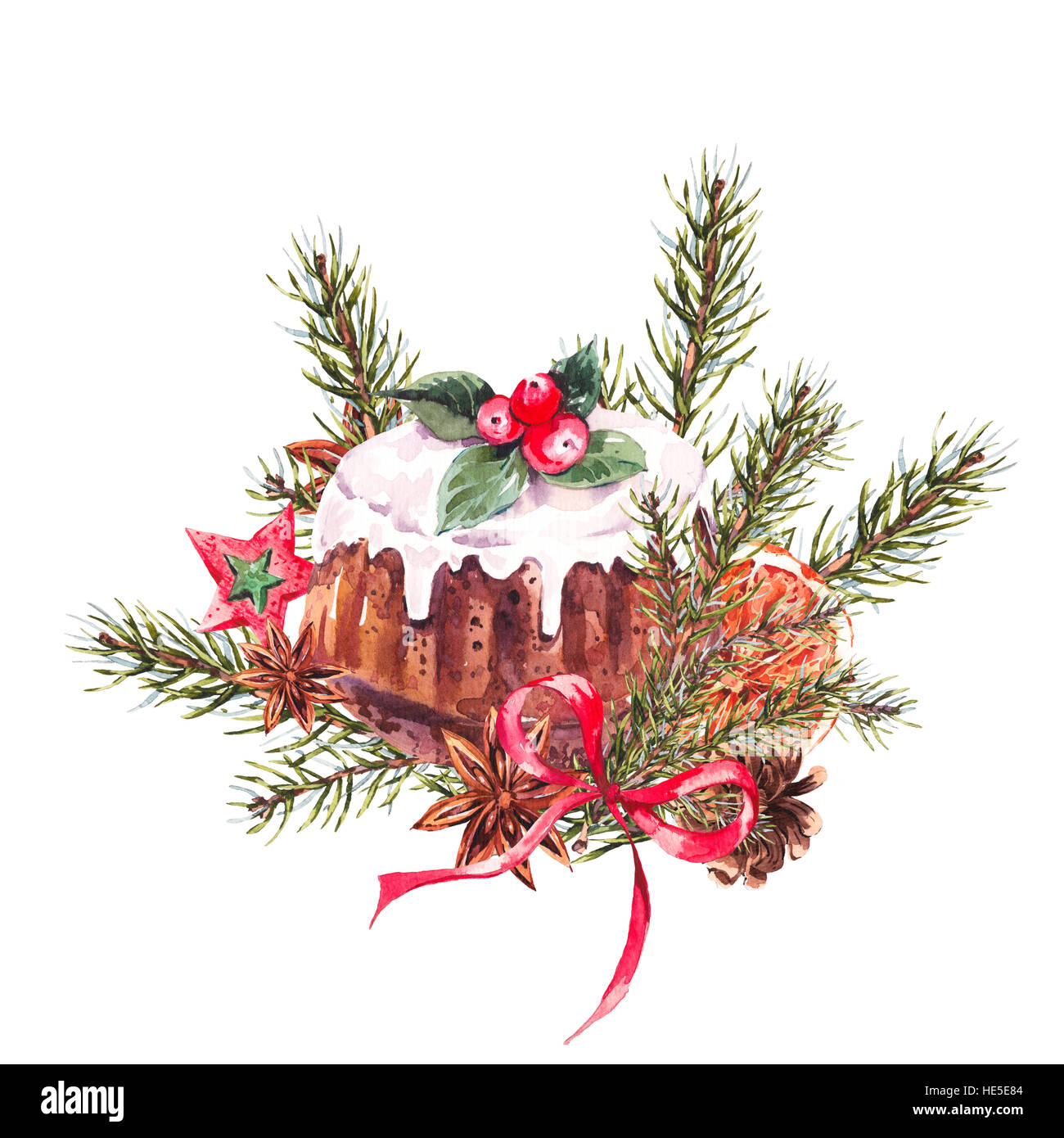 Cooking watercolor Cut Out Stock Images & Pictures - Alamy