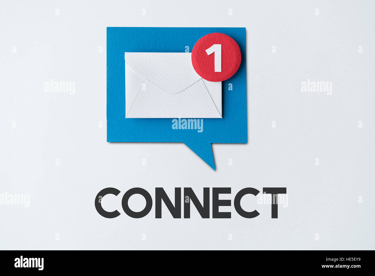 Email Alert Popup Reminder Concept Stock Photo - Alamy