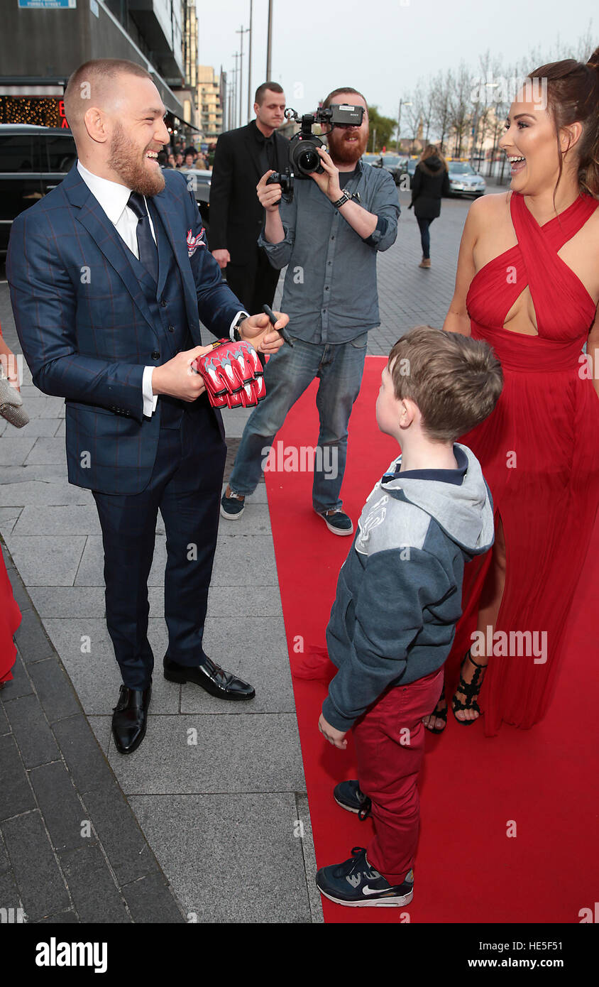 VIP Style Awards 2016 in Dublin Featuring: Conor McGregor, Dee Devlin ...