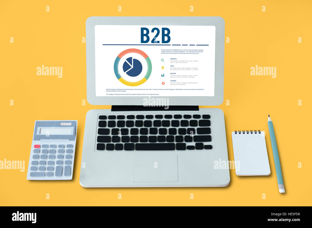 Accounting pie chart hi-res stock photography and images - Alamy
