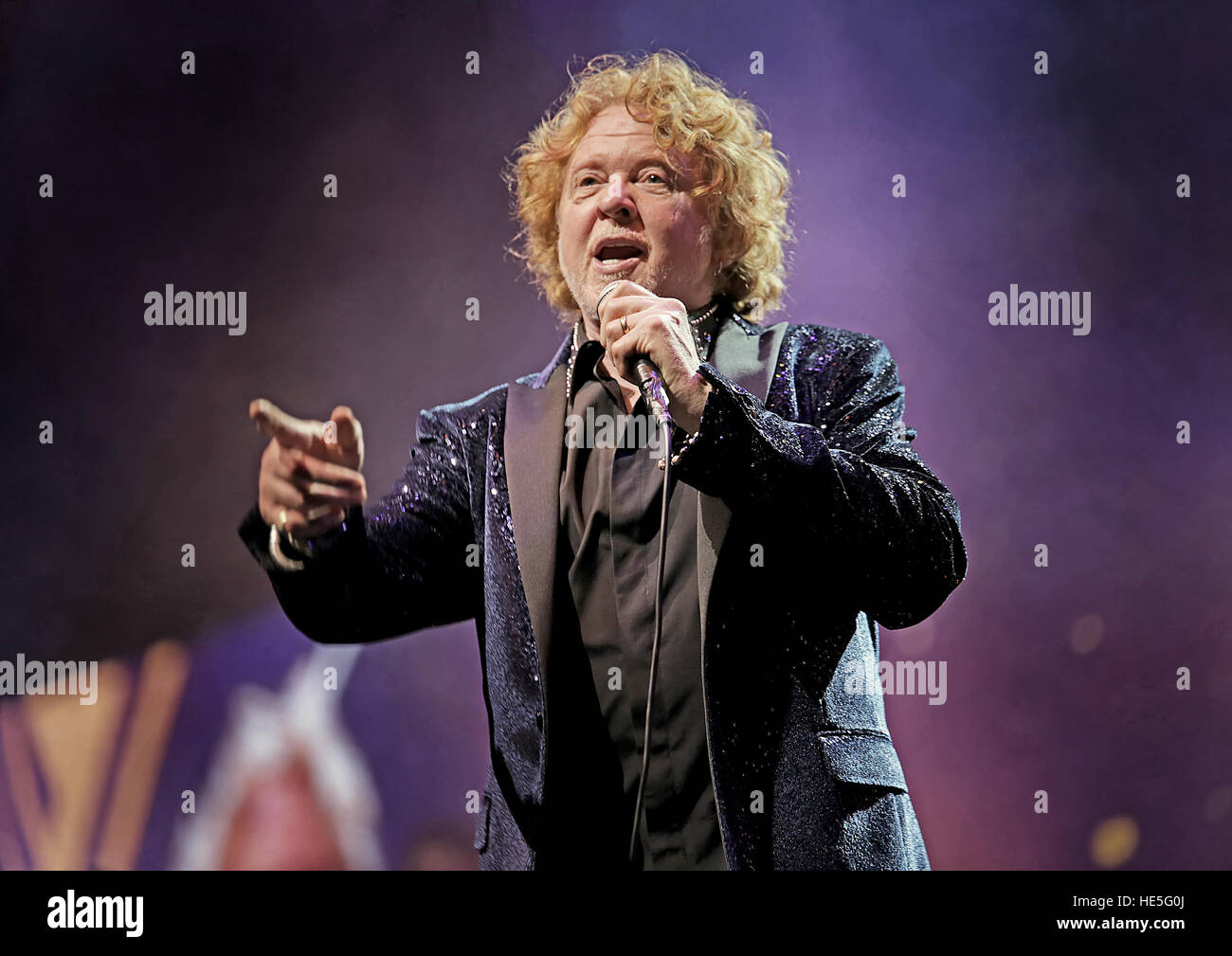 Simply Red Performing at Liverpool Echo Arena Featuring: Simply Red ...