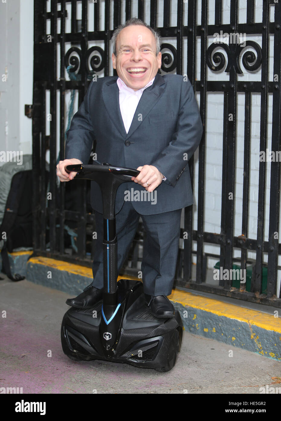 Warwick Davis outside ITV Studios Featuring: Warwick Davis Where ...