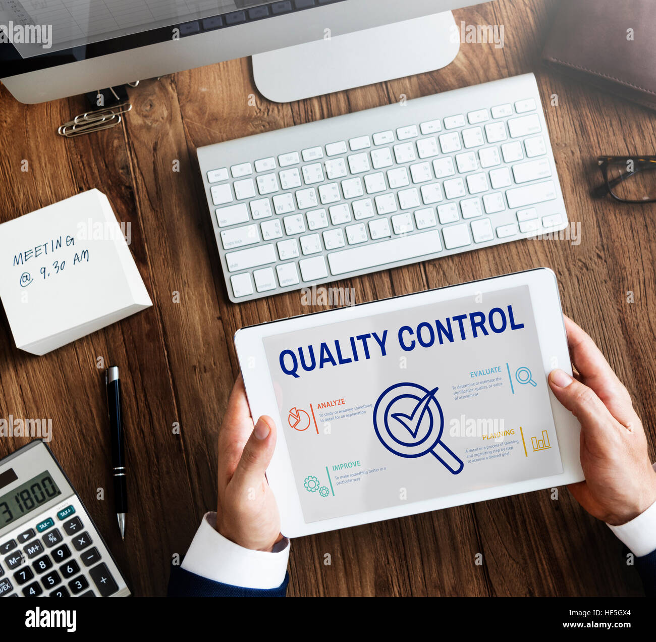 Quality Control Check Product Concept Stock Photo - Alamy