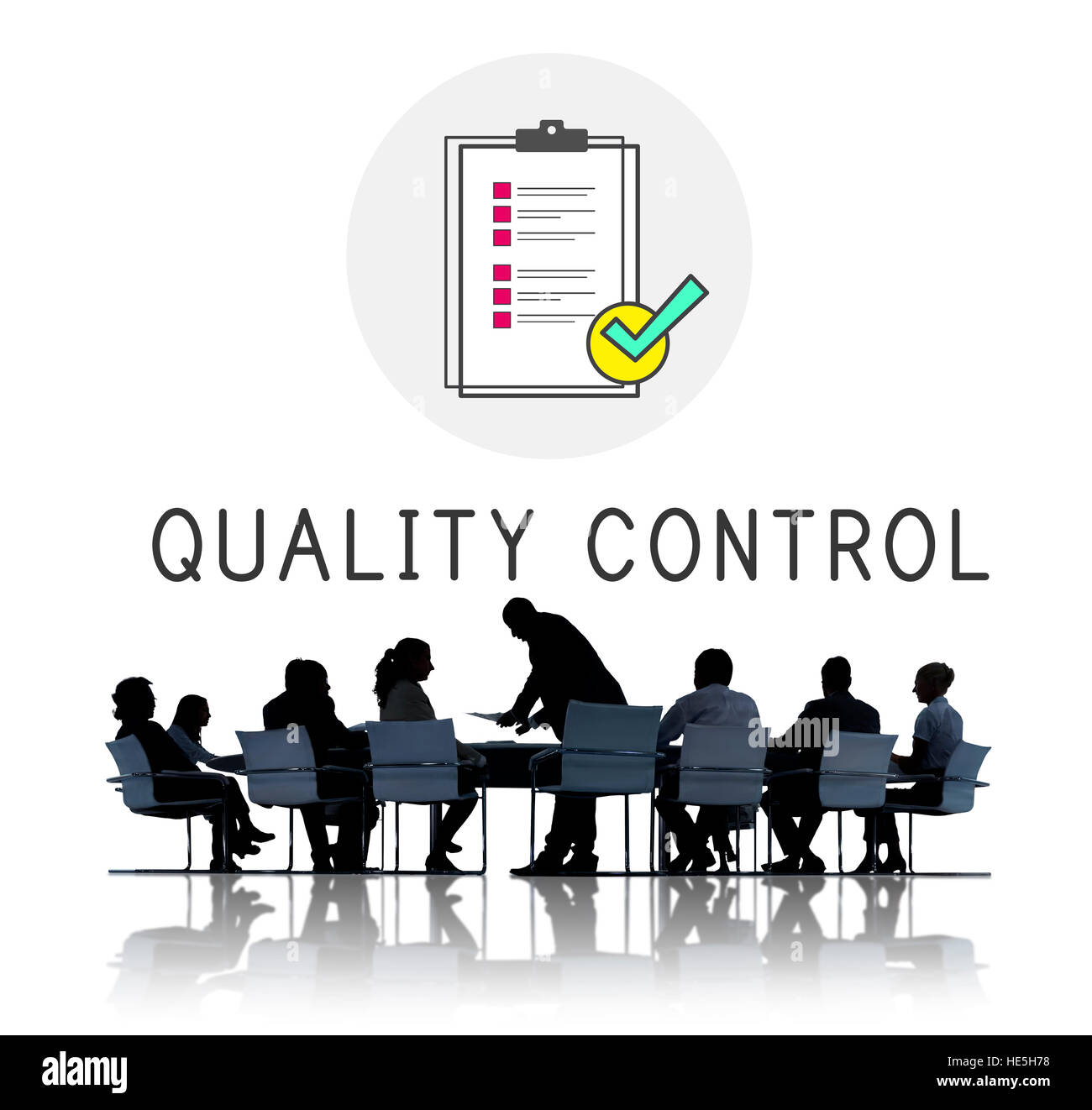 Quality Control Check Product Concept Stock Photo - Alamy