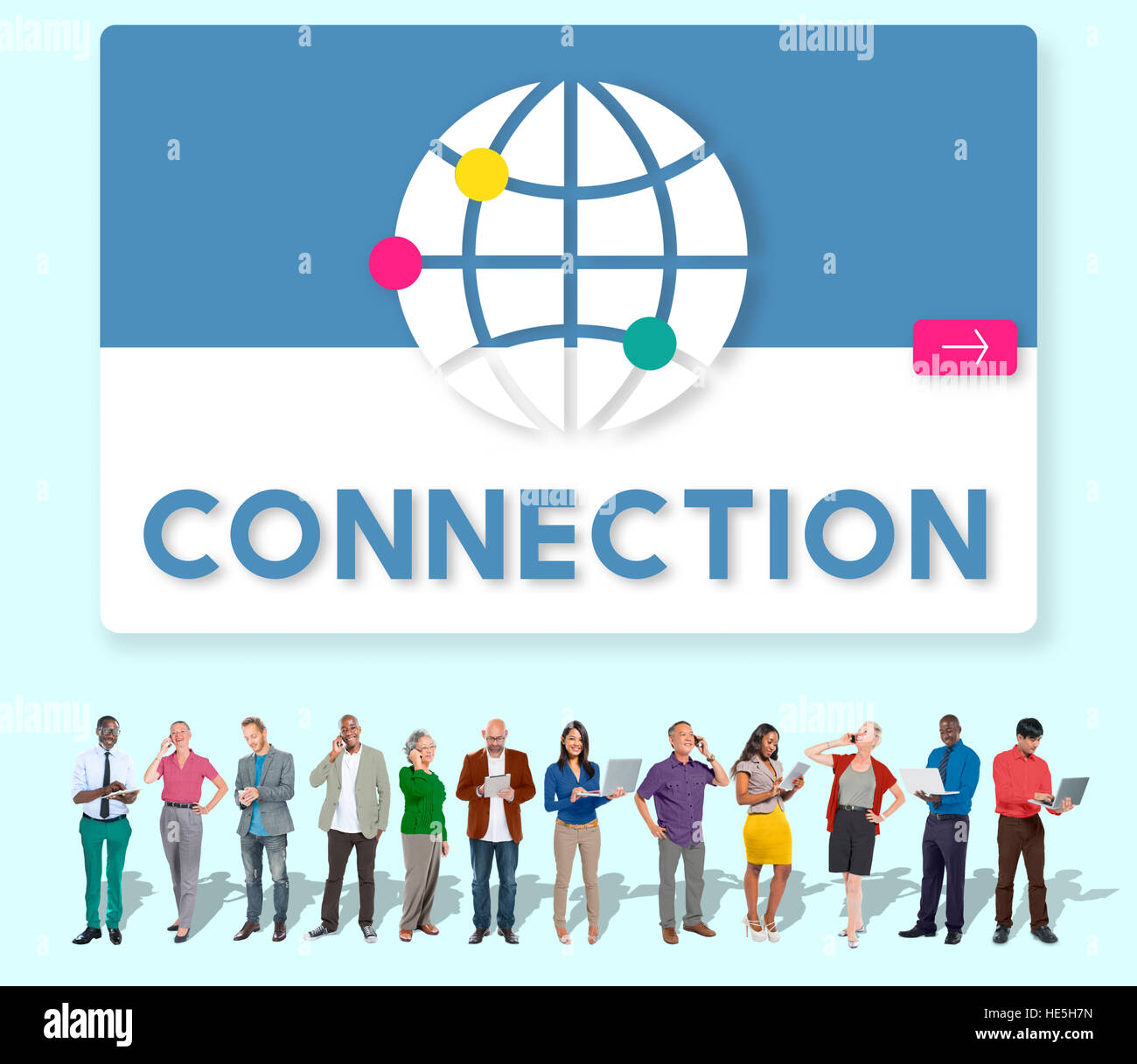 Global Communication Connection Networking Graphic Concept Stock Photo ...