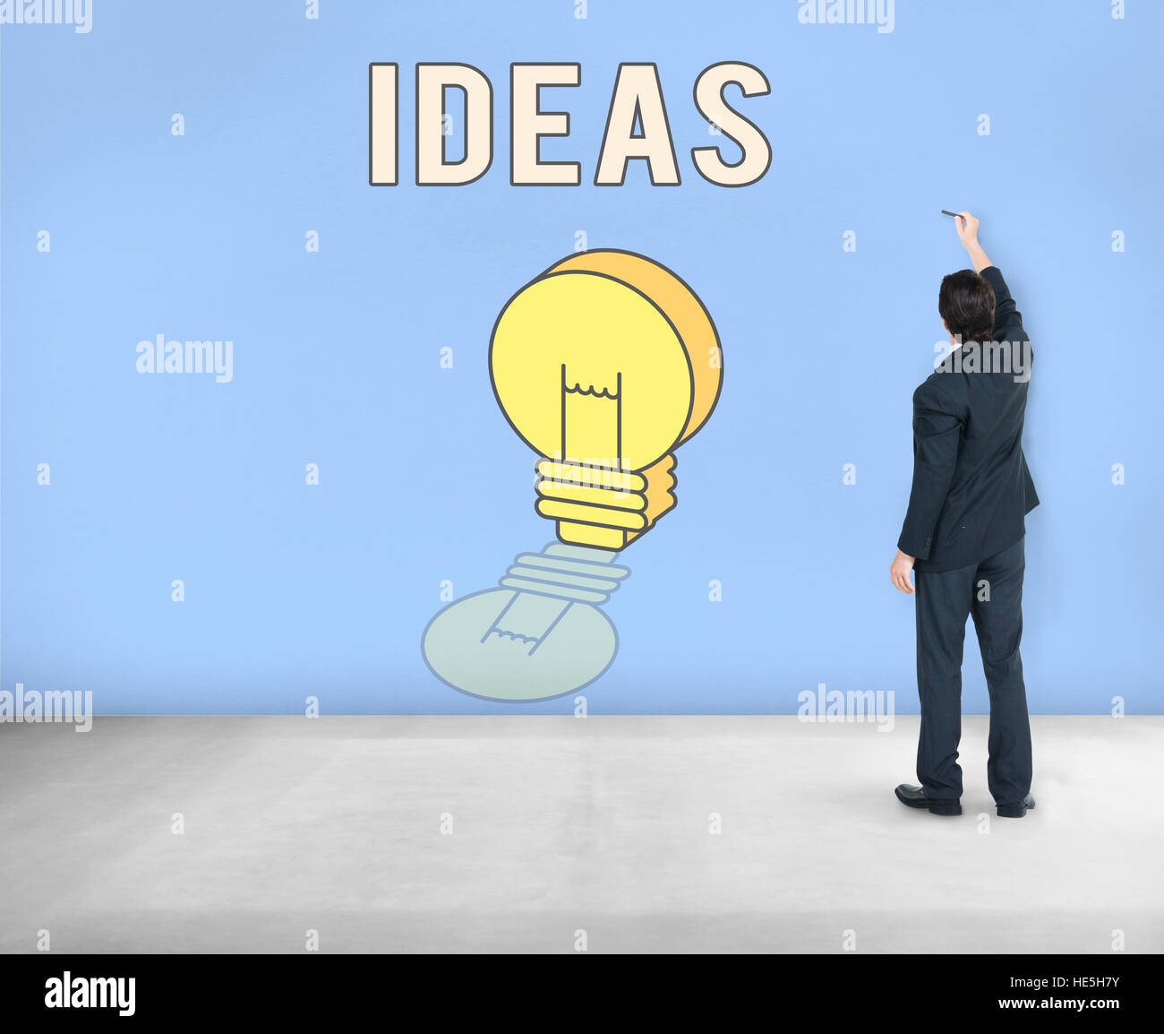 Inspire Fresh Ideas Creativity Concept Stock Photo - Alamy